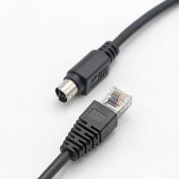 China Custom Male to Male RJ45 to 8 Pin Mini Din Connector Cable 1m 2m 3m for sale