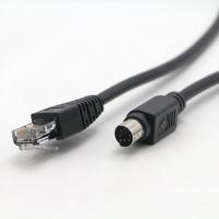 China Custom Male to Male RJ45 to 8 Pin Mini Din Connector Cable 1m 2m 3m for sale