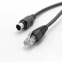 China Custom RJ45 to 8 Pin Mini Din Connector Cable 1M 2M Male to Male for Audio Devices for sale