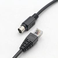 China Custom RJ45 to 8 Pin Mini Din Connector Cable 1M 2M Male to Male for Audio Devices for sale