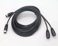 China Custom 7 Pin Din Control Extension Cable Male to Female Audio Midi System for Fender 1m for sale