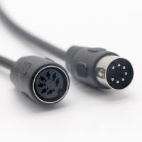 China Custom 7 Pin DIN Male to Female Audio Stereo Extension Cable 0.2m-5m for MIDI Controller for sale