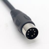 China Custom 7 Pin DIN Male to Female Audio Stereo Extension Cable 0.2m-5m for MIDI Controller for sale