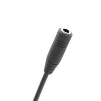 China RJ9 RJ10 to 3.5mm Female Audio Jack Headset Adapter Cable 30cm for Office Phone for sale
