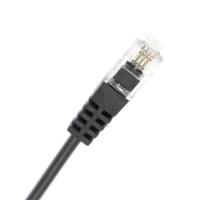 China RJ9 RJ10 to 3.5mm Female Audio Jack Headset Adapter Cable 30cm for Office Phone for sale