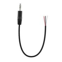 China TRS 2 Pole Stereo Audio Jack 3.5mm Male Plug to Bare Wire Open End Cable 1m for sale