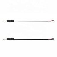 China TRS 2 Pole Stereo Audio Jack 3.5mm Male Plug to Bare Wire Open End Cable 1m for sale