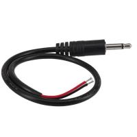 China Custom 2 Poles TS 3.5mm Stereo Audio Mono Jack Male Plug to Stripped Tinned Bare Wire End Cable 1m for sale
