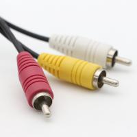 China OEM 9-Pin Mini DIN to RCA S-Video Audio Cable 1M 2M 3M for TV Displays and Receivers for sale
