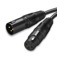 China OEM HiFi Microphone Cable 3-Pin XLR Male to Female 1m-15m Length Options with ROHS SGS CE Certification for sale