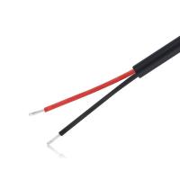 China Custom RCA Male Plug to Bare Stripped Wire Tinned Ends Cable for sale