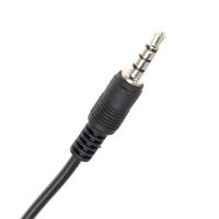 China Custom 3ft 3.5mm Male Aux Audio Jack to USB 2.0 Male Data Charger Cable for Car Speaker for sale