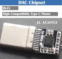 China USB C to 3.5mm Audio Adapter with DAC Chip 12cm Braided Cable for Samsung Pixel Google Phone for sale