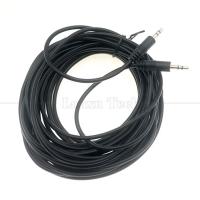 China OEM Custom 1m 2m 3m 5m 10m 3 Poles TRS Male to Male 3.5mm Aux Stereo Jack Audio Extension Cable for sale