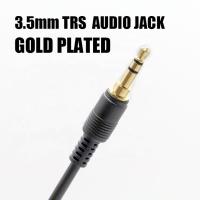 China Gold Plated 3.5mm Male to Male Audio Cable 1M 2M 3M Aux Speaker Stereo Cord for sale