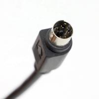 China Custom Shielded Male to Male Mini DIN 6 Pin Cable 1M 3M for PS2 Keyboard for sale