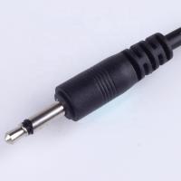 China 1M USB to 3.5mm 2 Pole Aux Audio Jack Charging Cable for Speaker Phone for sale