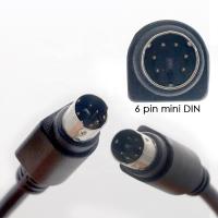 China Custom 1m 2m 3m Male to Male 6 Pin Mini DIN Extension Cable for PS2 Keyboard for sale