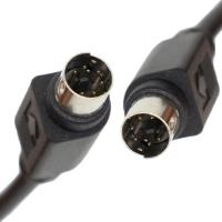 China Custom 1m 2m 3m Male to Male 6 Pin Mini DIN Extension Cable for PS2 Keyboard for sale