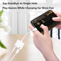 China USB C to 3.5mm Headphone Jack Adapter 2 in 1 DAC Audio Dongle with Charging Port 13cm for Pixel Samsung for sale
