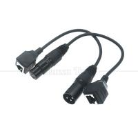China XLR 3 Pin to RJ45 Female DMX Adapter Cable 28cm for LED Audio Lighting Control for sale