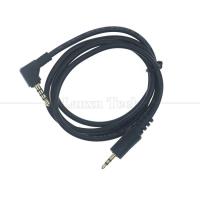 China 2.5mm to 3.5mm TRRS Stereo Audio Cable with 90° Right Angle Connector - 1m to 5m Length Options for sale
