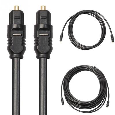 China 2.2mm Thin Fiber Optic Toslink S/PDIF Digital Audio Cable 1m 2m 3m with Gold-Plated Connectors for sale