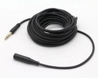 China Custom 6.35mm 1/4 inch TRS Male to Female Stereo Audio Jack Cable 1m 2m 3m 5m OEM for sale