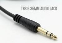 China Custom 6.35mm 1/4 inch TRS Male to Female Stereo Audio Jack Cable 1m 2m 3m 5m OEM for sale