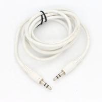 China Custom 3.5mm TRS Male to Male Audio Stereo Jack Cable 1m for Speaker Headphone for sale