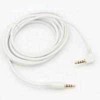 China Custom 3.5mm TRS Male to Male Audio Stereo Jack Cable 1m for Speaker Headphone for sale