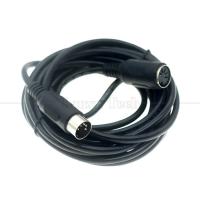 China Male to Female MIDI 5 Pin DIN Extension Cable 1m 3m 5m for Audio Keyboard Guitar for sale