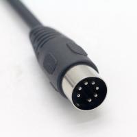 China Shielded 7 Pin DIN Male to Female MIDI Extension Cable 1M 3M 5M for sale