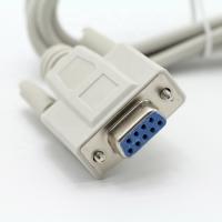 China Male to Female DB9 RS232 9 Pin Straight Through Extension Serial Data Cable 1m 2m 3m 5m for sale