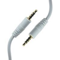 China 3.5mm Male to Male TRRS 4 Pole Audio Cable for Microphone and Stereo Aux 1m to 20m for sale