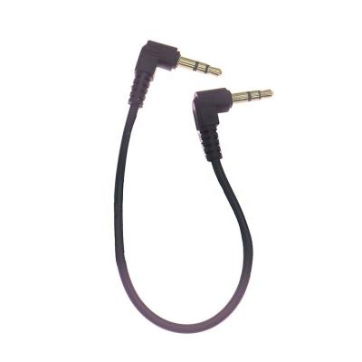 China 3.5mm TRS 3 Pole 90 Degree Male to Male Stereo Audio Jack Extension Cable 1M 2M 3M 10M for sale