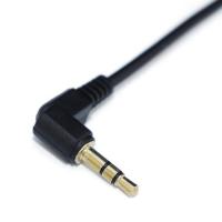 China 3.5mm TRS 3 Pole 90 Degree Male to Male Stereo Audio Jack Extension Cable 1M 2M 3M 10M for sale