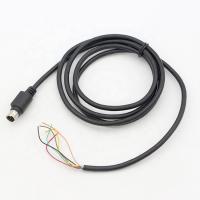 China Customization 6 7 8 PIN MINI DIN to Pigtail Open Tinned Wire Cable for sale