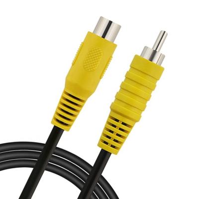 China Stereo Audio RCA Coaxial Cable Male to Female 1m 2m 3m for HDTV for sale