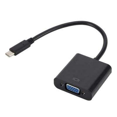China 1080 P 4K USB Type C to VGA Converter Adapter for PC Computer Laptop for sale