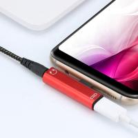 China 2 in 1 USB Type C to 3.5mm Jack PD Charging Headphone Audio Adapter for sale
