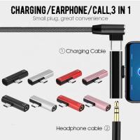 China 2 in 1 USB Type C to 3.5mm Jack PD Charging Headphone Audio Adapter for sale