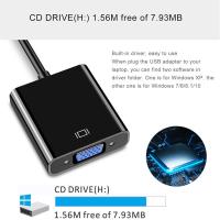 China USB 3.0 to VGA Adapter 1080P 4K Multi Display Video Converter for PC Laptop Monitor Projector HDTV for sale