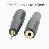 China 3 Poles TRS Jack Male to Female 2.5mm to 3.5mm Audio Adapter for Speaker for sale