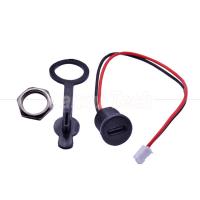 China Waterproof USB Type C Female to 2 Pin PH2.0 XH2.54 SH1.0 VH ZH MX Connector Cable 10cm 3A for sale