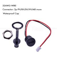 China Waterproof USB Type C Female to 2 Pin PH2.0 XH2.54 SH1.0 VH ZH MX Connector Cable 10cm 3A for sale