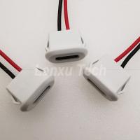 China Waterproof USB Type C 2 Pin Female Socket Wire Cable for Lamp Vehicles for sale
