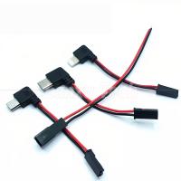 China 90 Degree Right Angle USB Cable 10cm Length 2.4A Charging for Motorcycle Phone Holder with Type C Micro JST SYP Connectors for sale