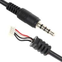 China Custom 3.5mm TRRS Audio Jack to JST 2.0mm 2.54mm Pitch Connector Cable 1M for sale