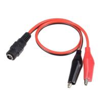 China 5.5x2.1mm DC Female to Dual Alligator Clips Power Testing Adapter Cable for sale